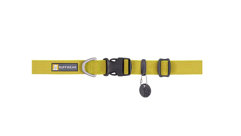 Ruffwear Hi & Light Collar Lichen Green – Discover Dogs